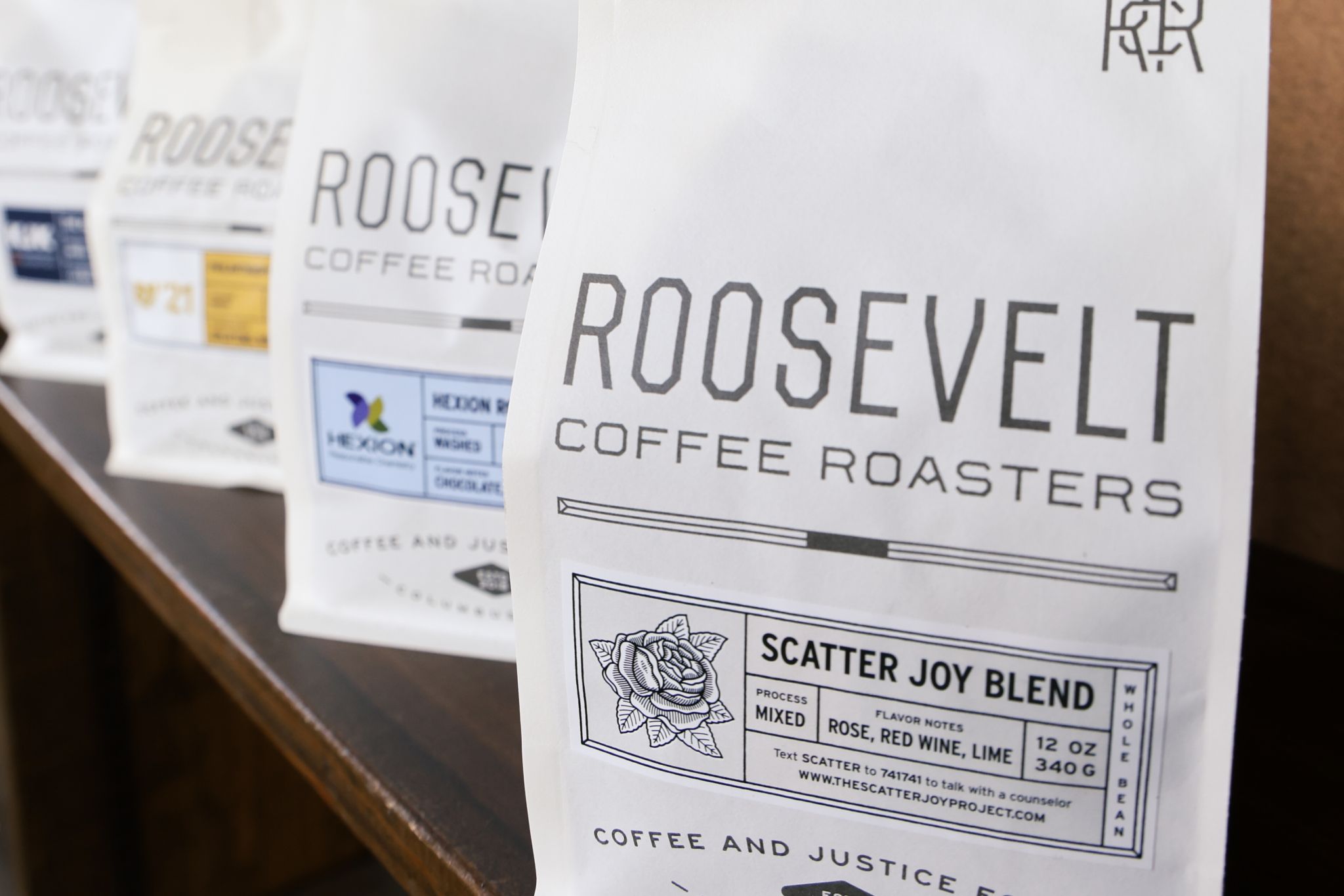 Custom Coffee Bag - Roosevelt Coffee Roasters